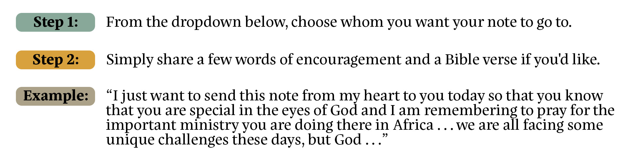 Encourage - Empowering Lives International